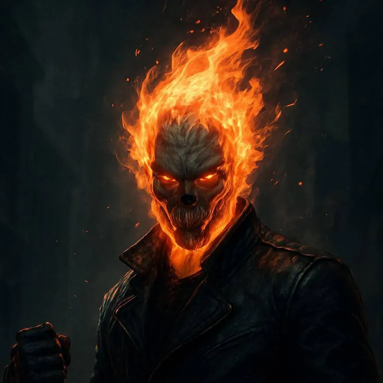 Chat with Ghost Rider - text or voice, Enjoy AI Chat Free & Safe