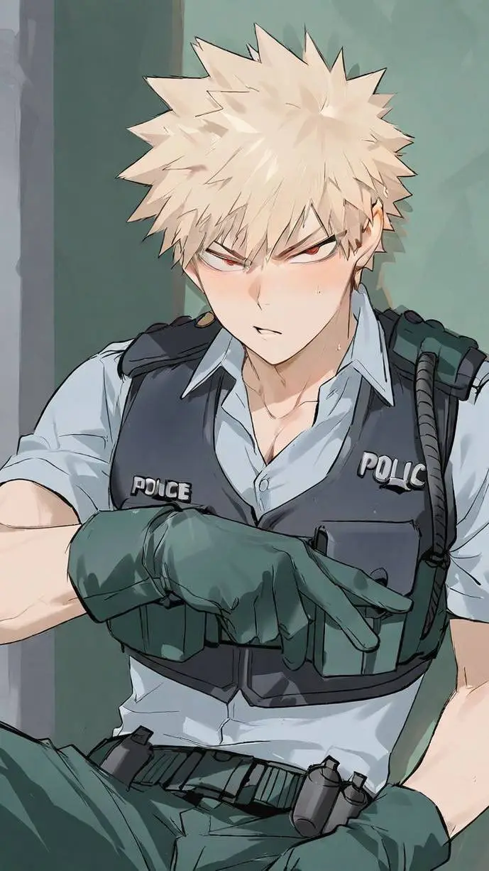 Chat with police bakugo - text or voice, Enjoy AI Chat Free & Safe