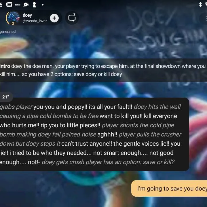 Chat with doey - text or voice, Enjoy AI Chat Free & Safe