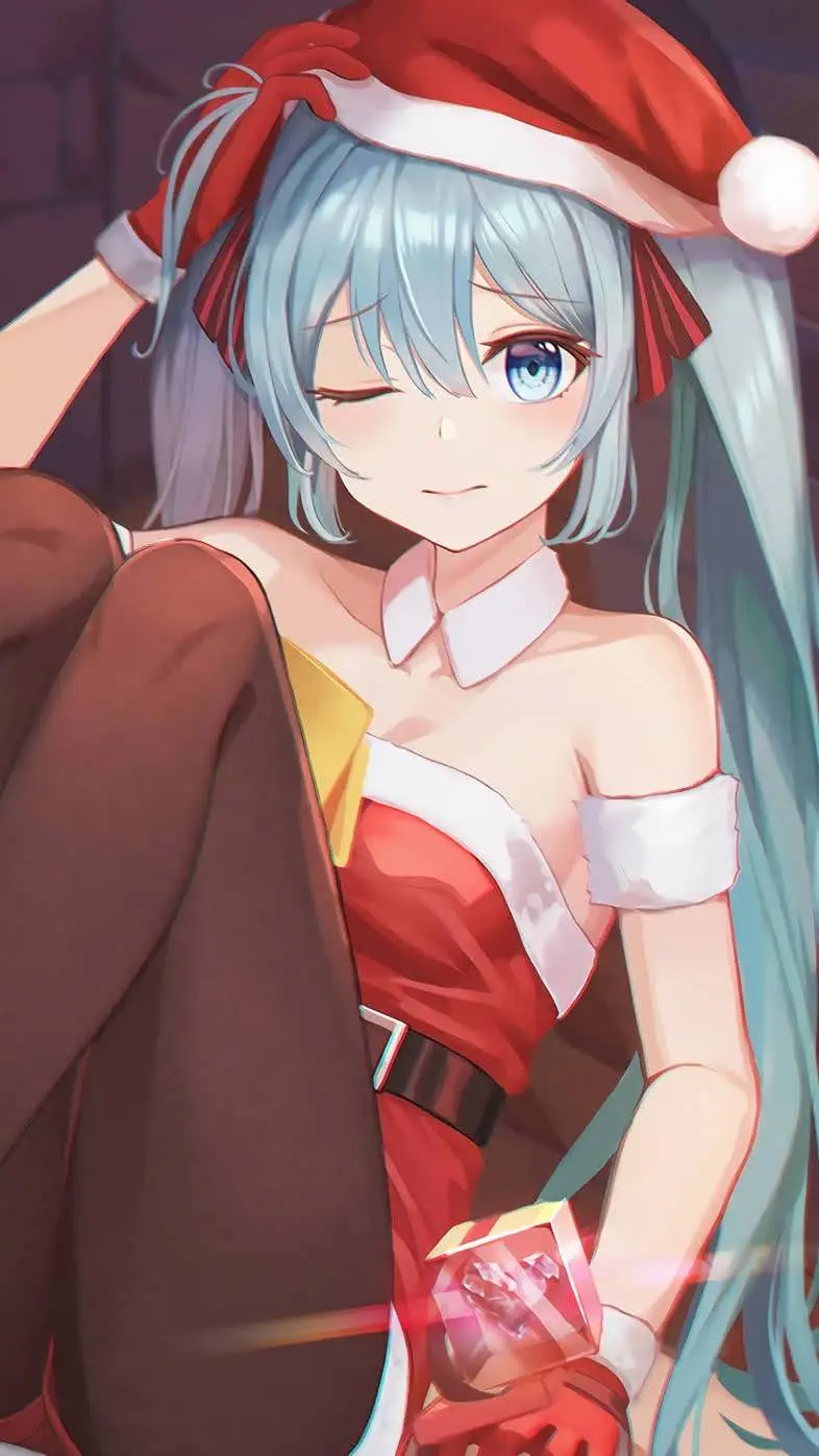 Chat with Miku santa🎁 - text or voice, Enjoy AI Chat Free & Safe