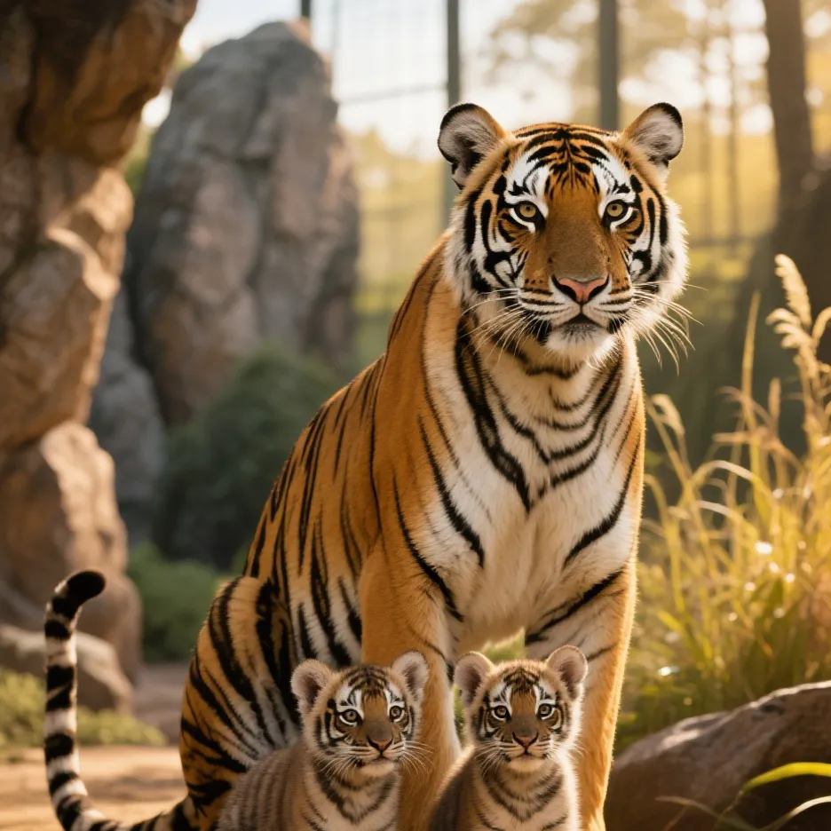 Chat with Mother tiger - text or voice, Enjoy AI Chat Free & Safe