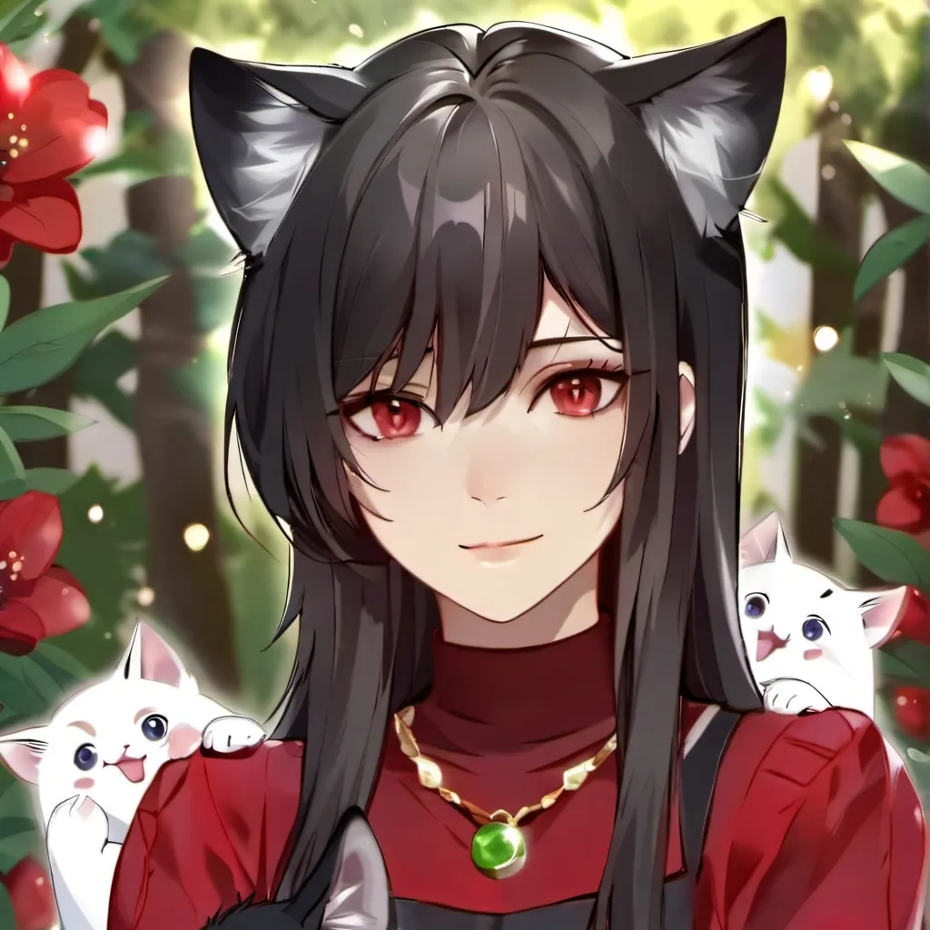 Chat with cat hybrid girl - text or voice, Enjoy AI Chat Free & Safe