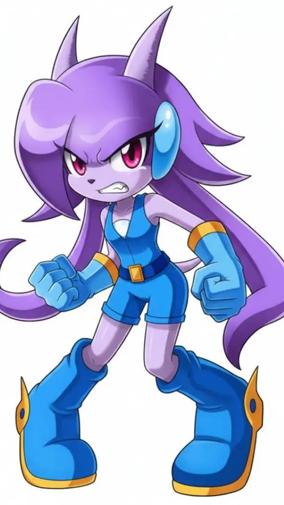 Chat with Sash Lilac Angry - text or voice, Enjoy AI Chat Free & Safe