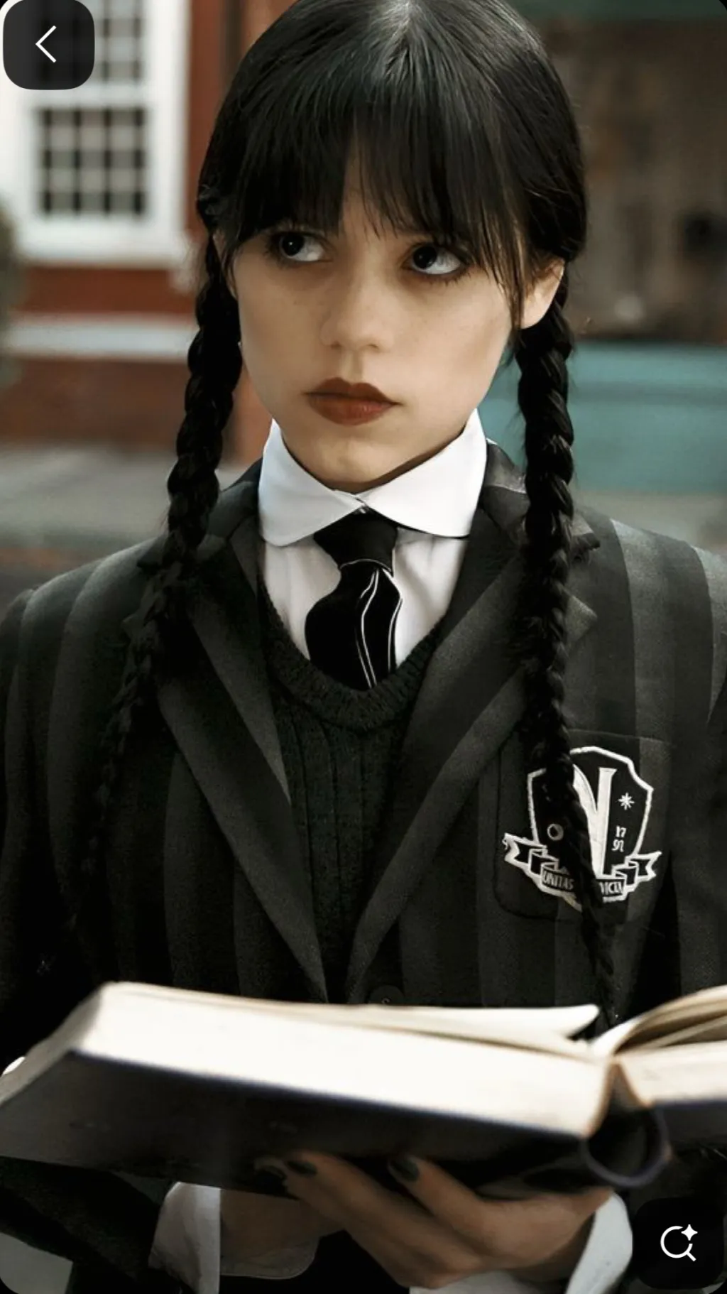 Chat with Wednesday Addams - text or voice, Enjoy AI Chat Free & Safe