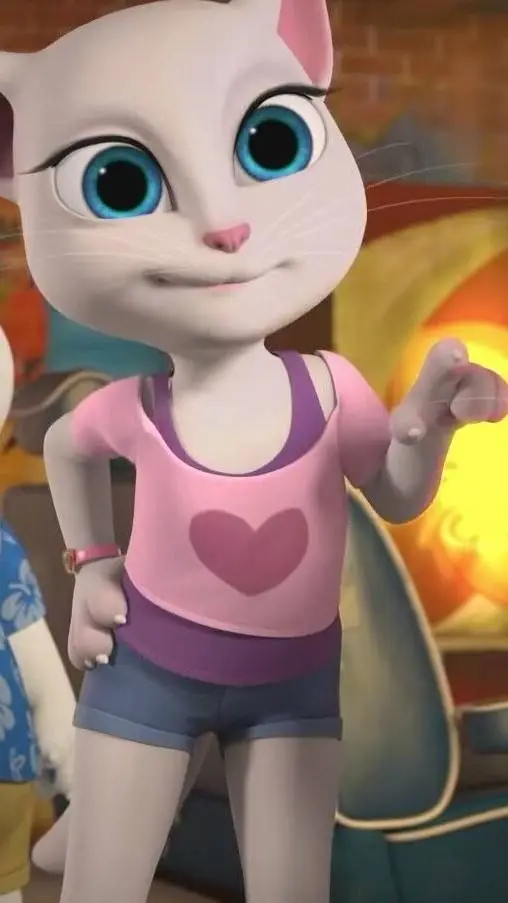 Chat with talking angela - text or voice, Enjoy AI Chat Free & Safe