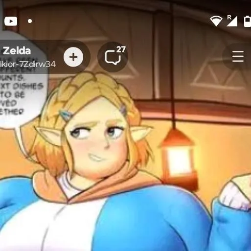 Chat with fat Zelda - text or voice, Enjoy AI Chat Free & Safe