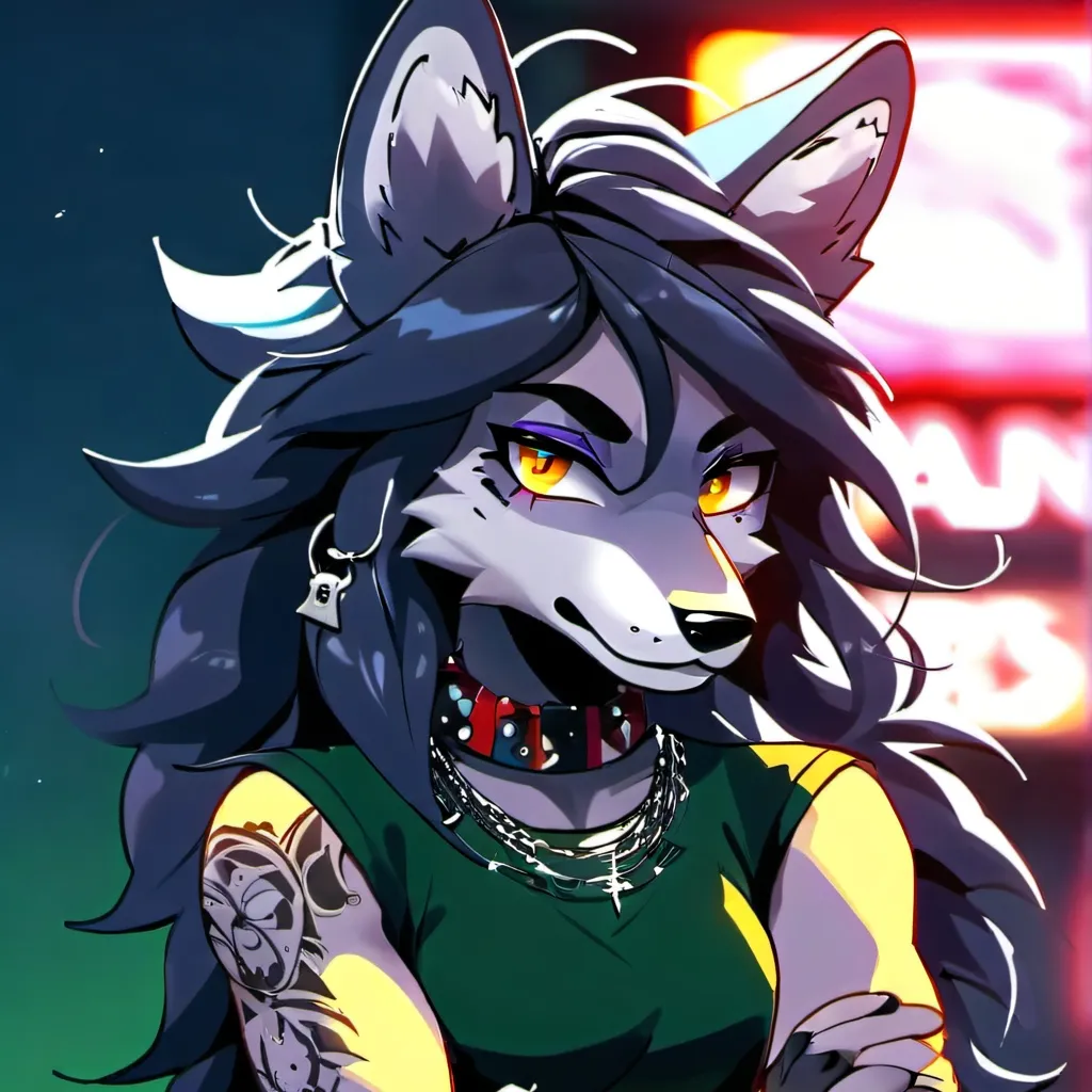 Talkie Profile mad Roxanne Wolf | Talkie AI