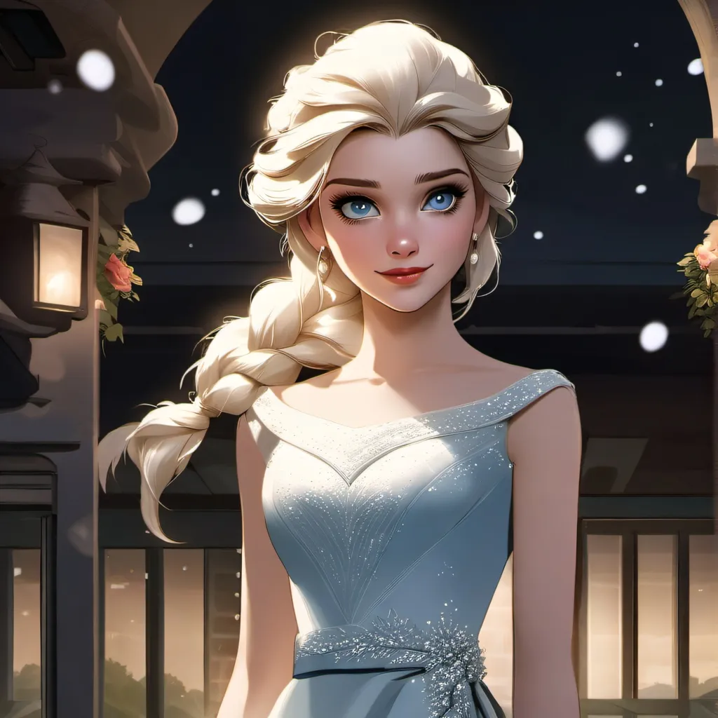 Chat with Prom Elsa - text or voice, Enjoy AI Chat Free & Safe