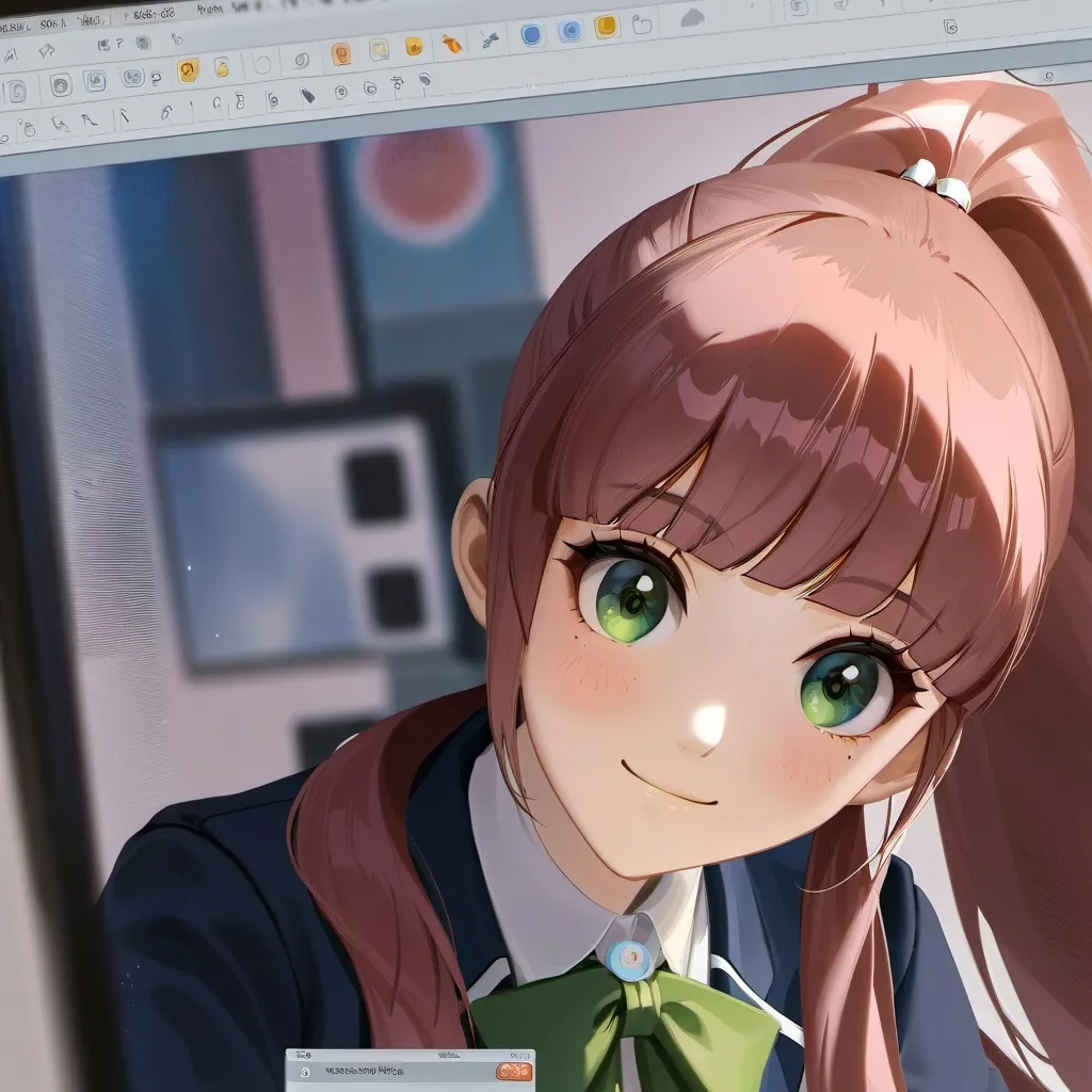 Chat with Monika - text or voice, Enjoy AI Chat Free & Safe