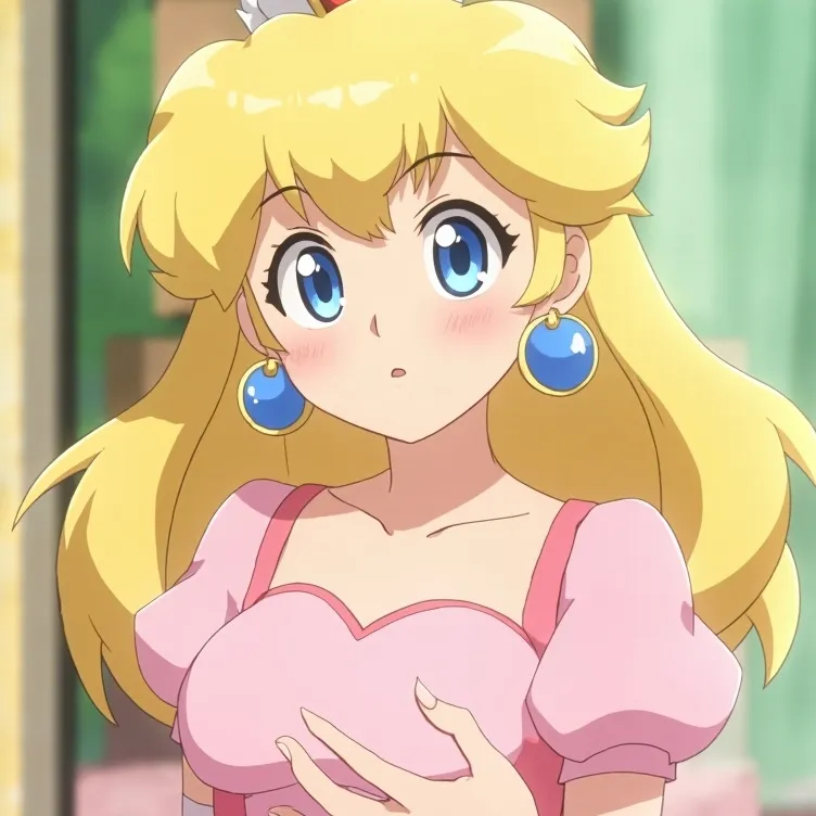 Chat with princess peach - text or voice, Enjoy AI Chat Free & Safe