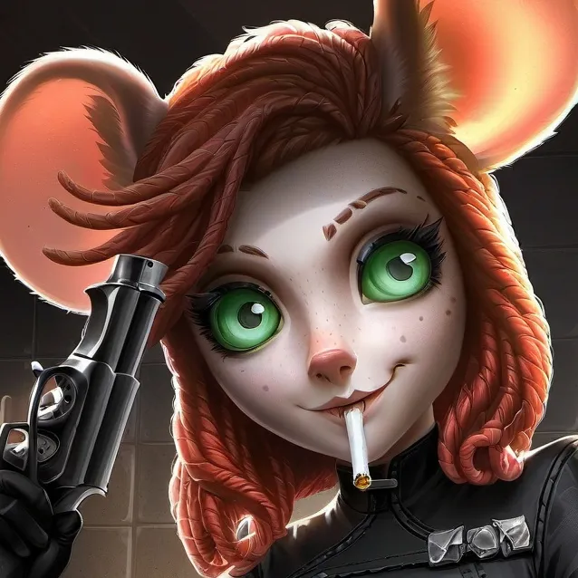 Chat with Mayhem Mouse - text or voice, Enjoy AI Chat Free & Safe