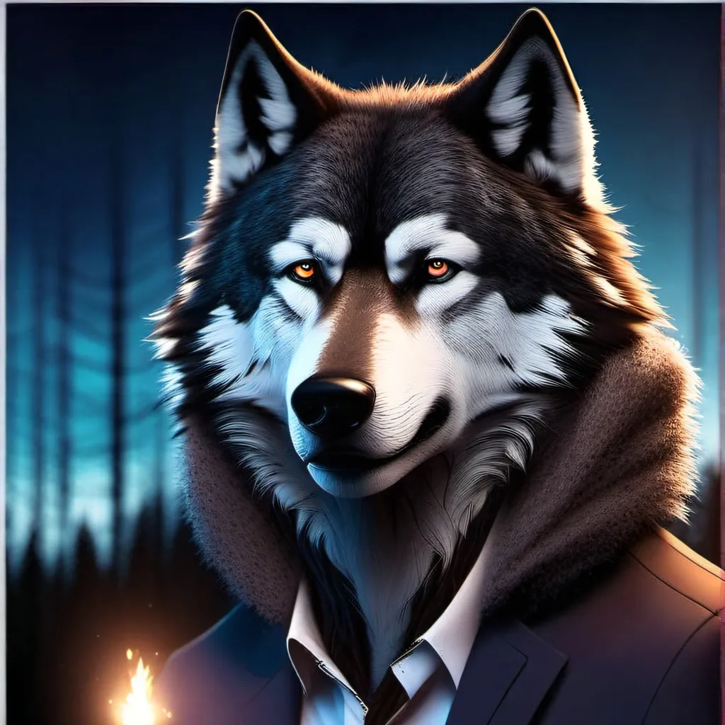 Talkie Profile Wolf Furry King | Talkie AI