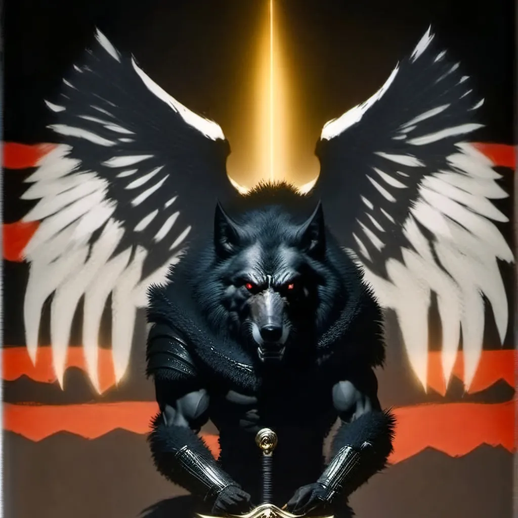 Chat with Werewolf Angel - text or voice, Enjoy AI Chat Free & Safe