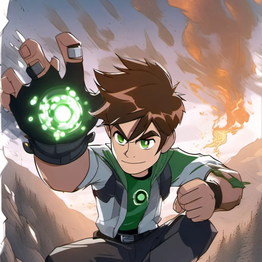 Chat with Ben 10 - text or voice, Enjoy AI Chat Free & Safe