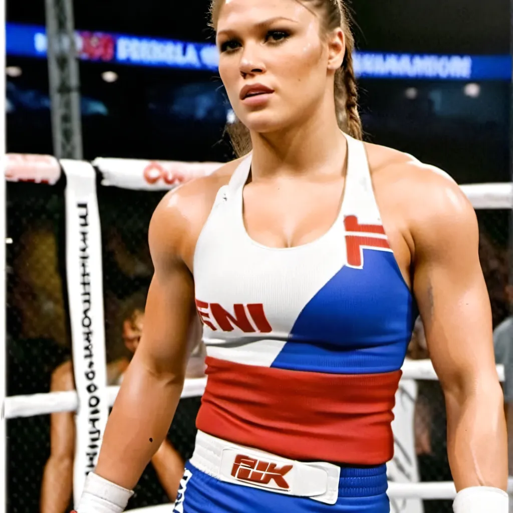 Chat with Ronda rousey - text or voice, Enjoy AI Chat Free & Safe