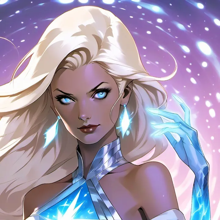 Chat with Emma frost - text or voice, Enjoy AI Chat Free & Safe