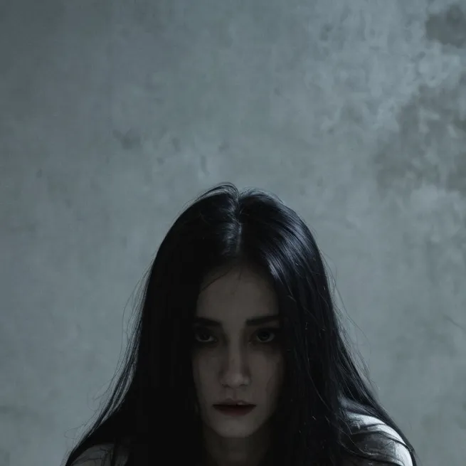 Chat with Ghost Woman - text or voice, Enjoy AI Chat Free & Safe