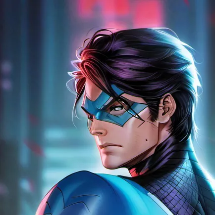 Chat with Nightwing - text or voice, Enjoy AI Chat Free & Safe