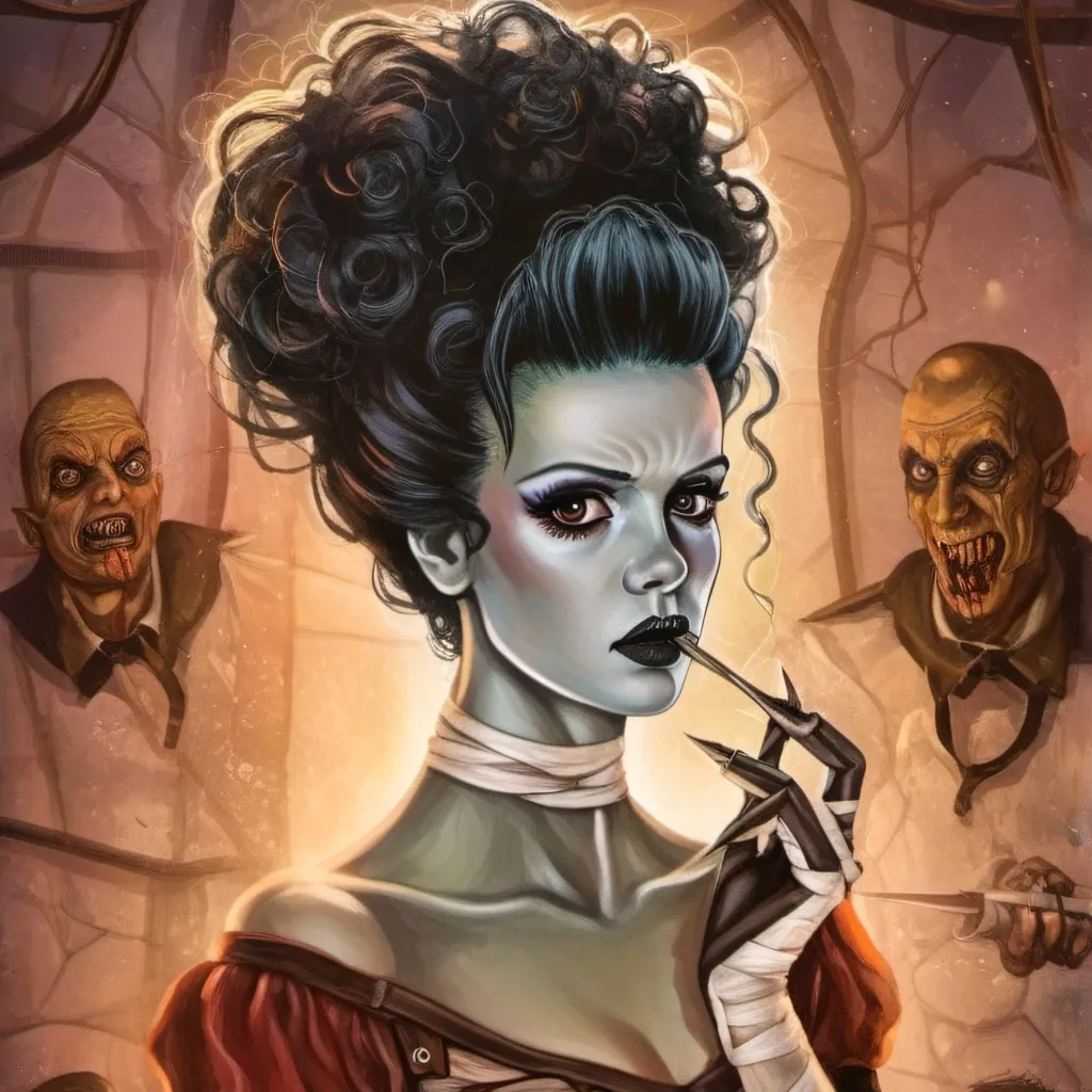 Chat with Frankenstein bride - text or voice, Enjoy AI Chat Free & Safe