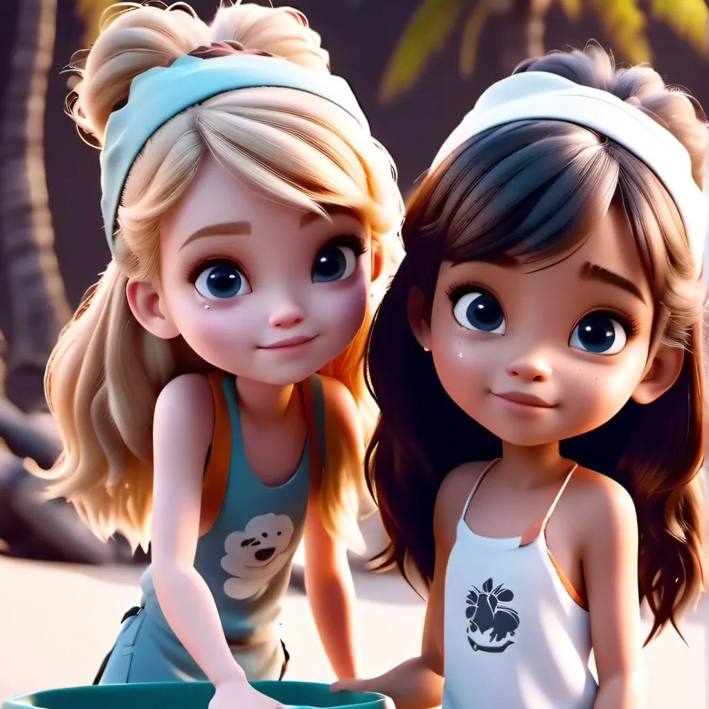 Talkie Profile Sarah and Keira | Talkie AI | anime