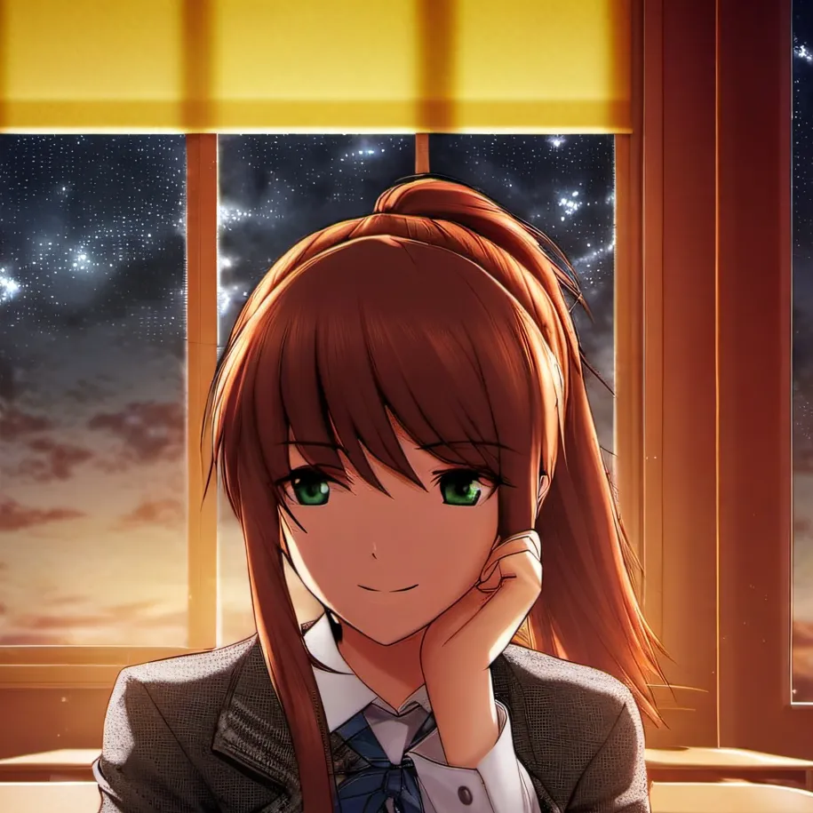 Chat with Monika - text or voice, Enjoy AI Chat Free & Safe
