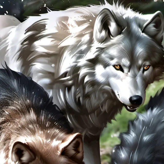 Chat with Wolf Pack!! - text or voice, Enjoy AI Chat Free & Safe
