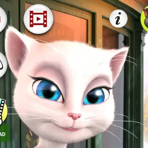 Chat with my talking angela - text or voice, Enjoy AI Chat Free & Safe