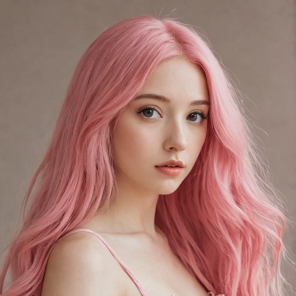 Chat with pretty pink girl - text or voice, Enjoy AI Chat Free & Safe